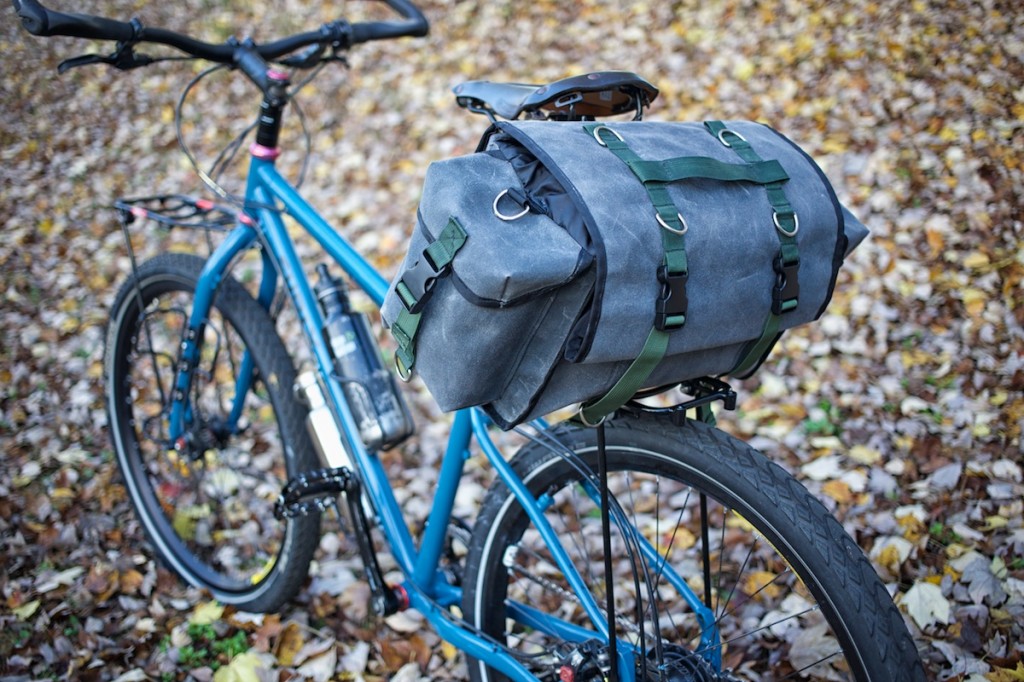 A DIY Longflap Saddlebag for Minimalist Dirt Touring - BIKEPACKING.com