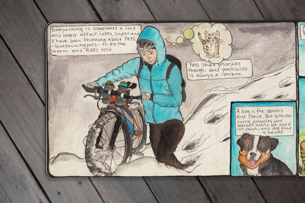 Riders Lens, Bikepacking Comics - BIKEPACKING.com