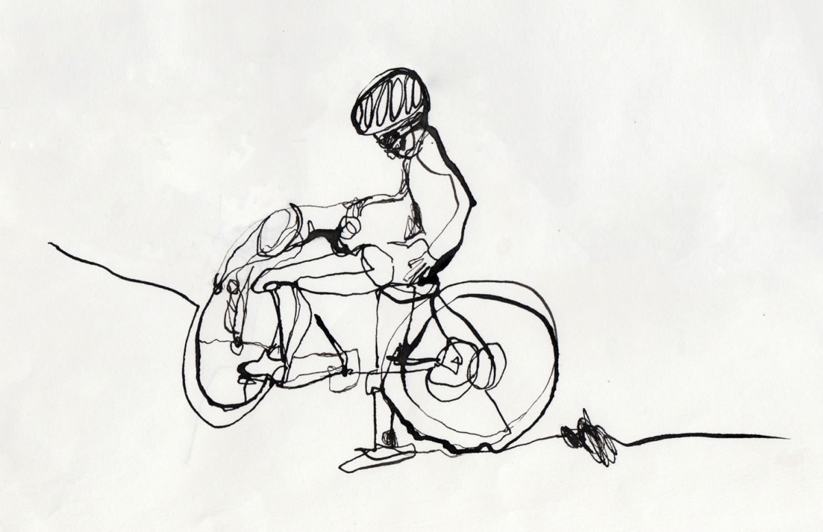 Bikepacking Drawings, by Alex Borgen - BIKEPACKING.com