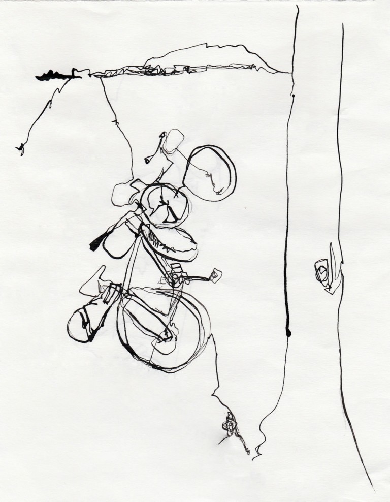 Bikepacking Drawings, by Alex Borgen - BIKEPACKING.com