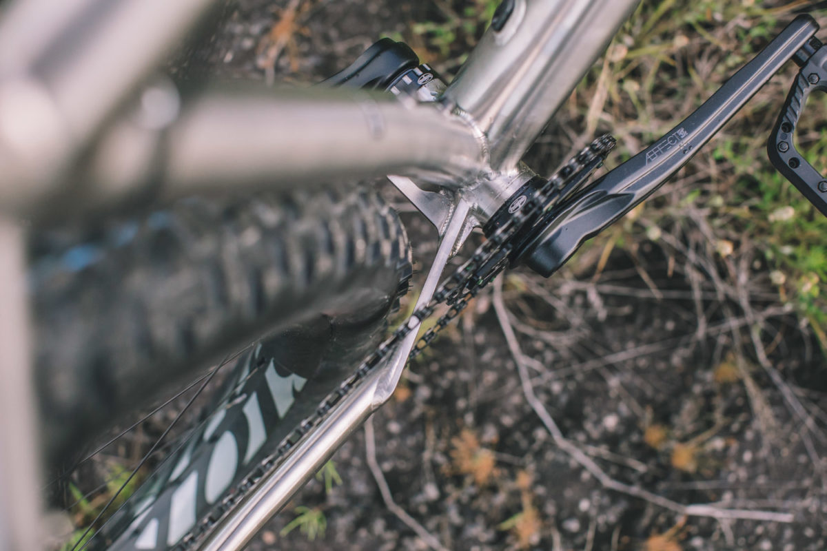 Logan's Salsa Timberjack Ti, Space Metal! - BIKEPACKING.com