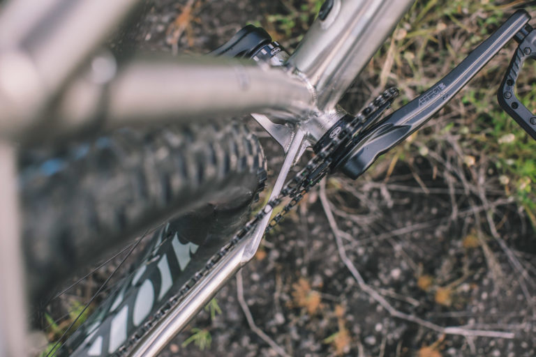 Logan's Salsa Timberjack Ti, Space Metal! - BIKEPACKING.com