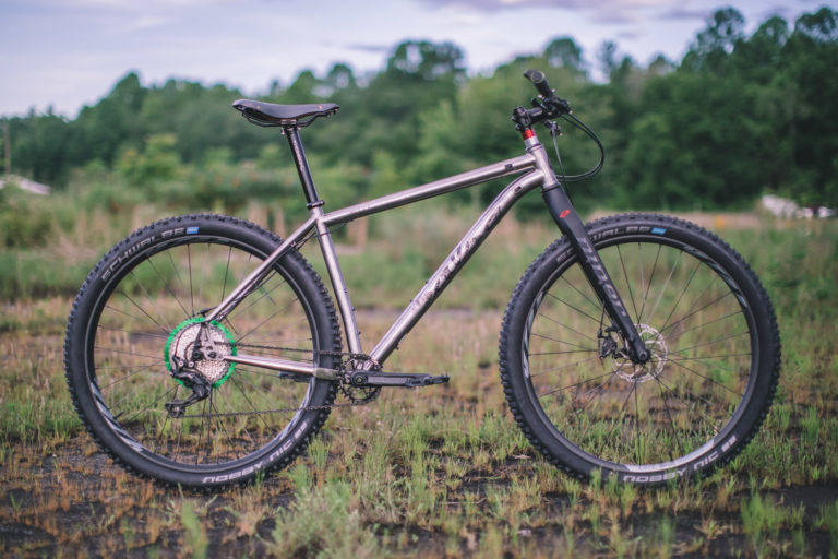 Logan's Salsa Timberjack Ti, Space Metal! - BIKEPACKING.com