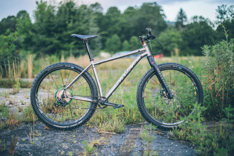 Logan's Salsa Timberjack Ti, Space Metal! - BIKEPACKING.com