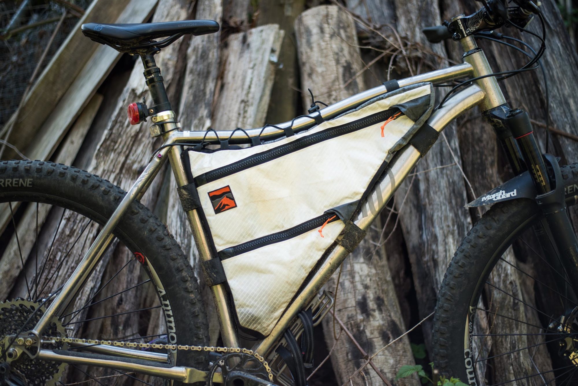 Rockgeist Fiber Flight Frame Bag Review - BIKEPACKING.com