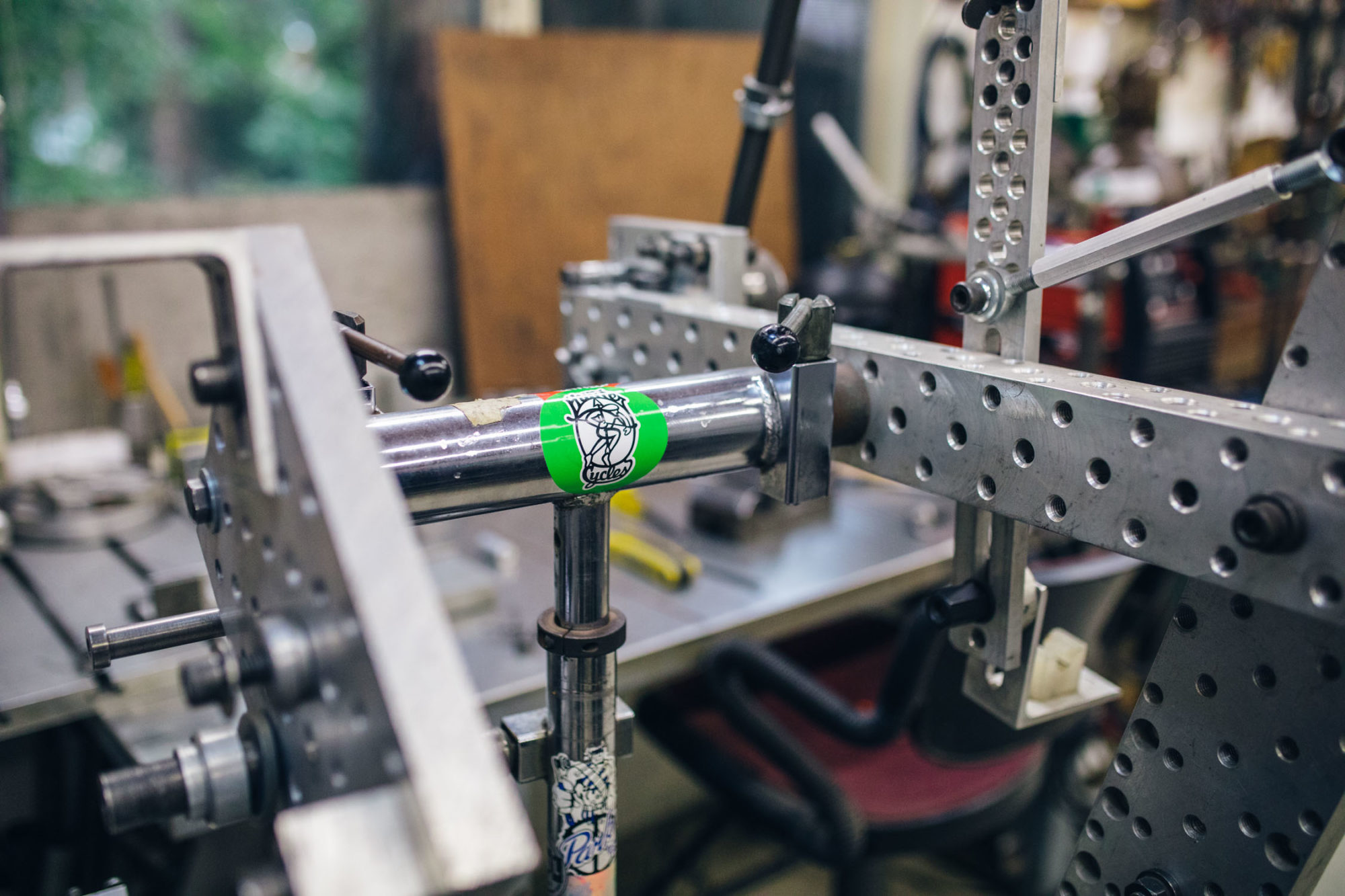 Inside Hunter Cycles (and Rick's Brain via Five Bikes) - BIKEPACKING.com