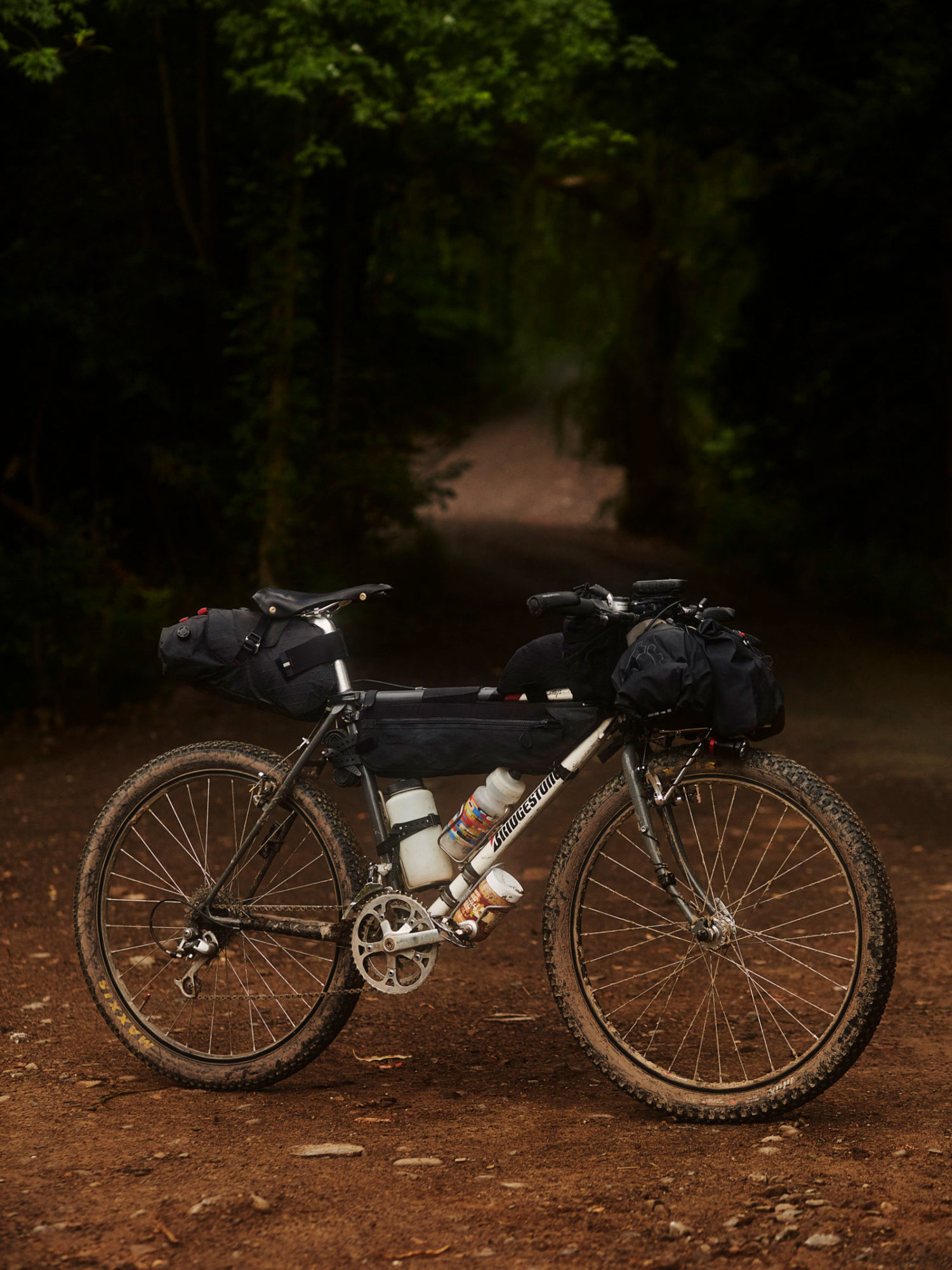 Conan's Silk Road 1989 Bridgestone MB-1 - BIKEPACKING.com