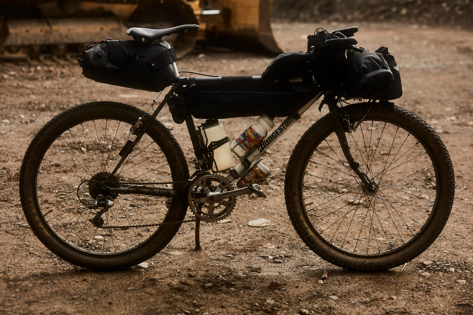 Conan's Silk Road 1989 Bridgestone MB-1 - BIKEPACKING.com