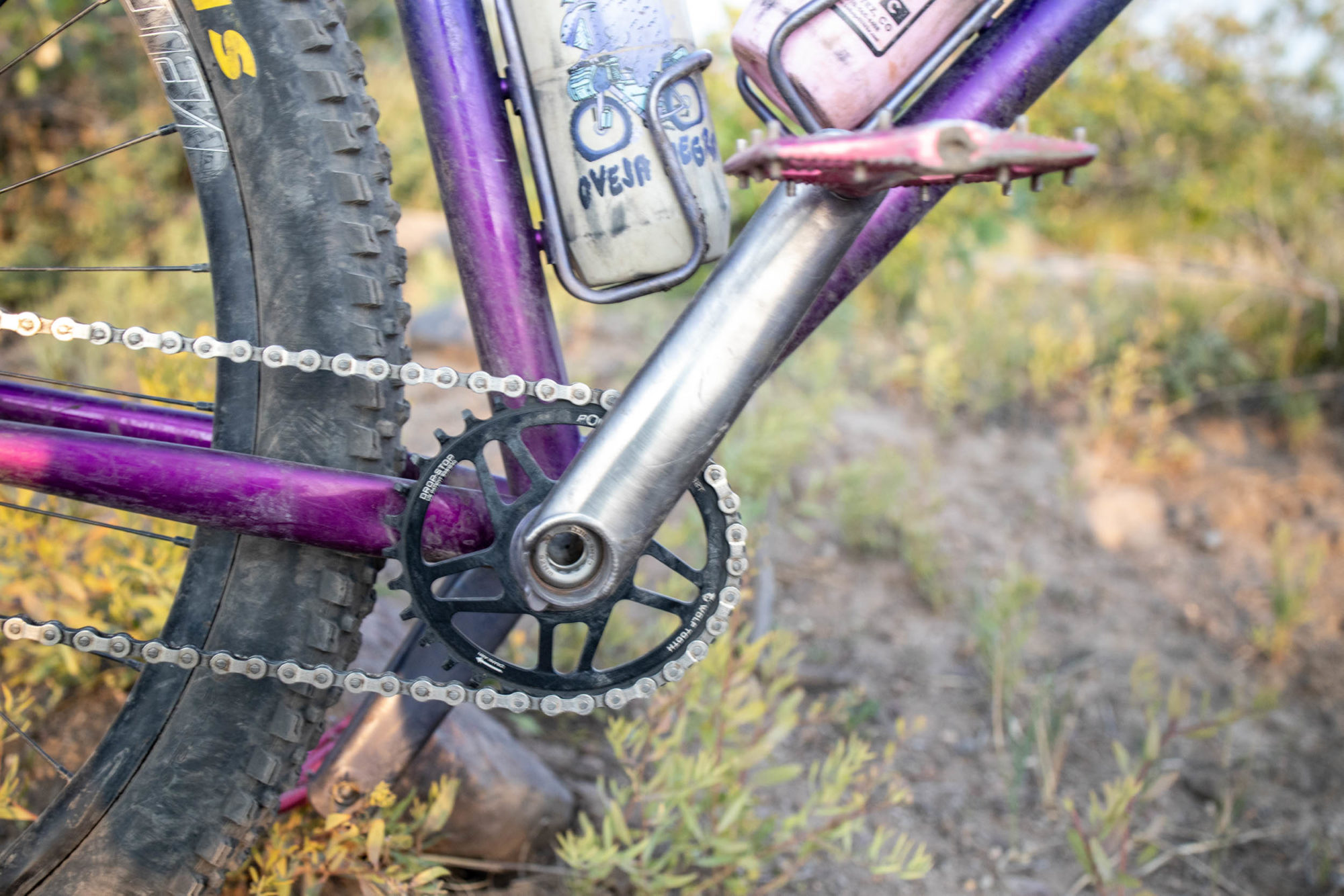 Joe Grant and his Single Speed Myth Cycles Wyvern - BIKEPACKING.com