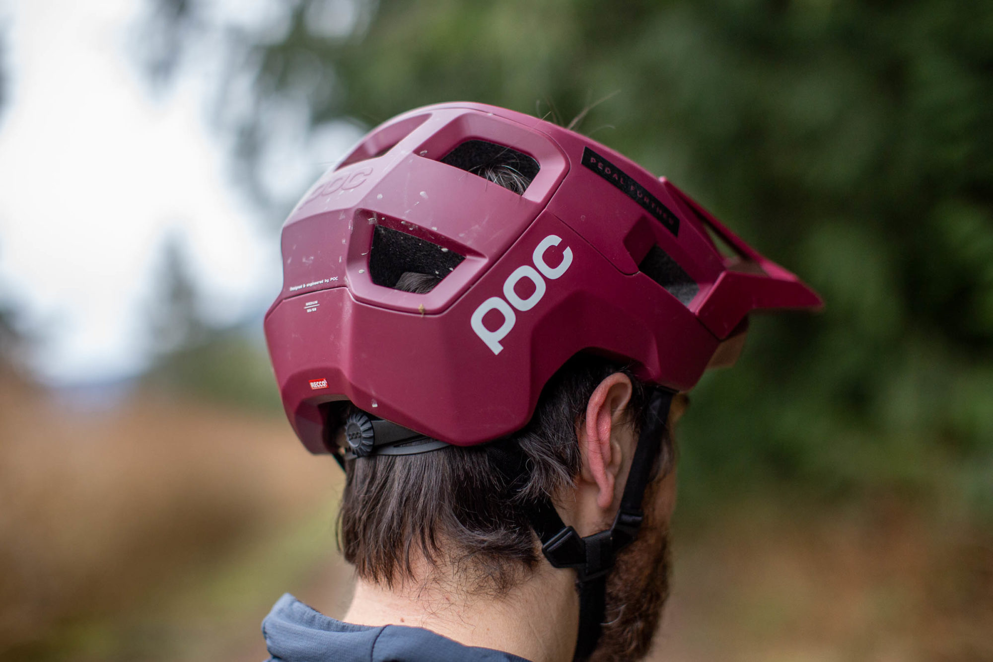 POC Kortal Helmet and MIPS Integra + Devour Sunglasses - BIKEPACKING.com