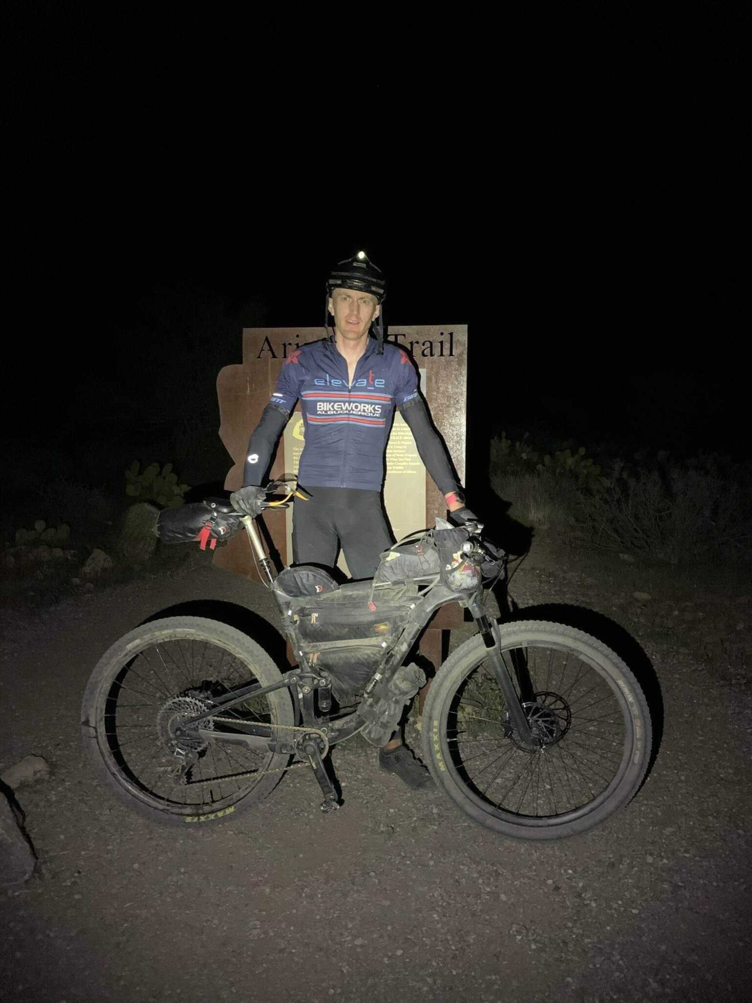Timon Fish Sets a New Arizona Trail 300 Record - BIKEPACKING.com