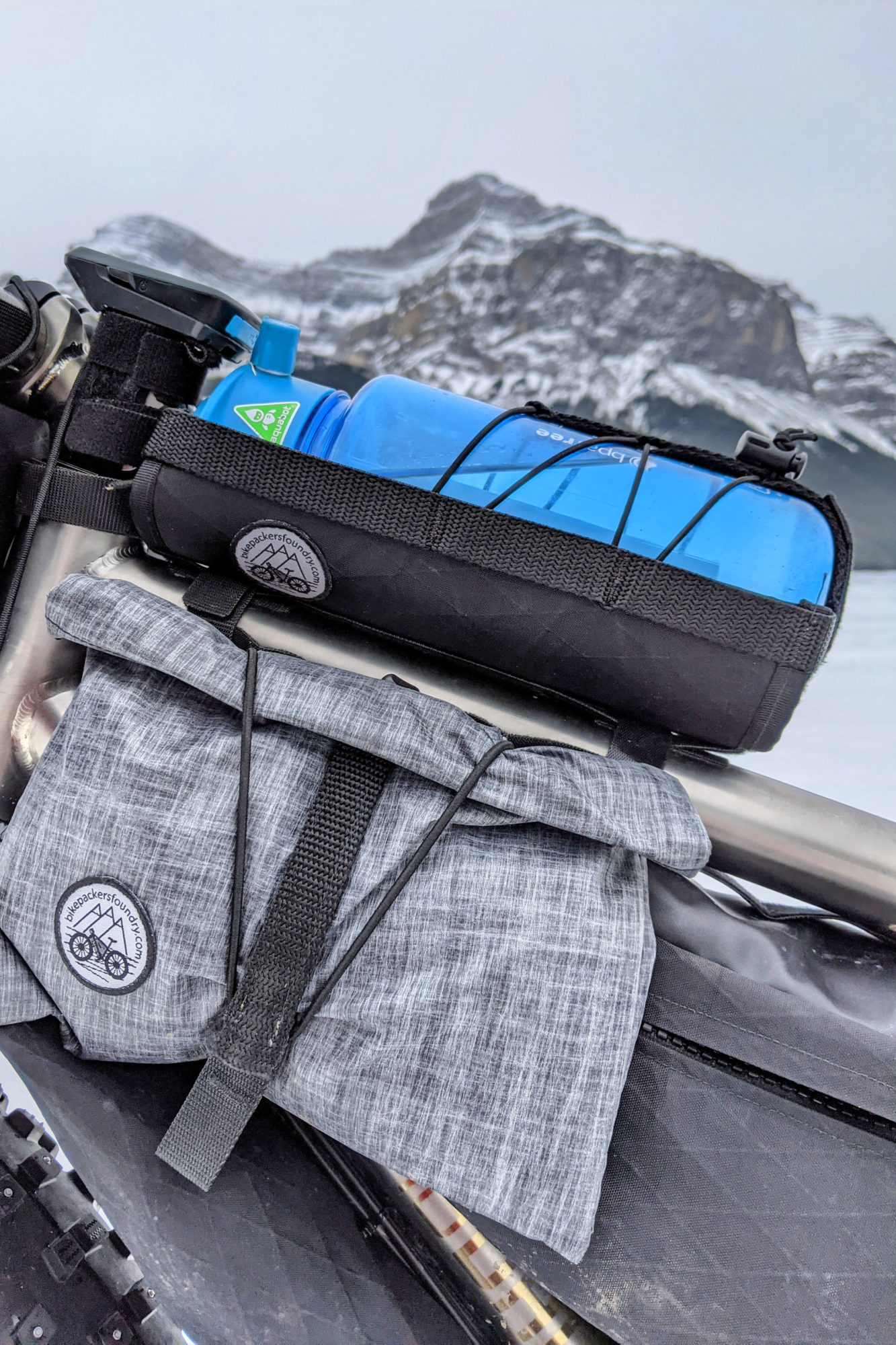 Bikepackers Foundry Bottle Cradle: Made in Alberta - BIKEPACKING.com