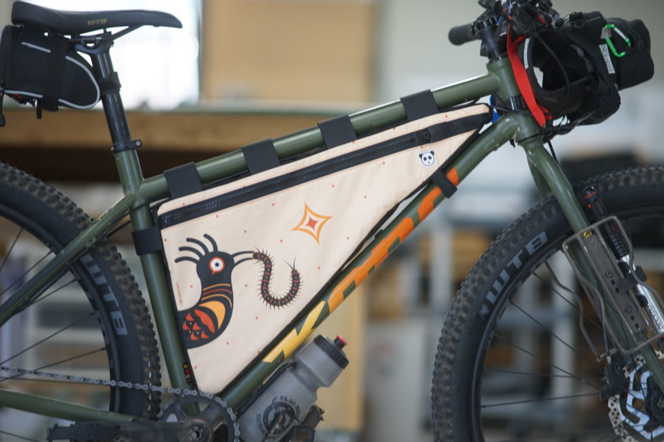 Rogue Panda x Nightbird Framebag Design - BIKEPACKING.com
