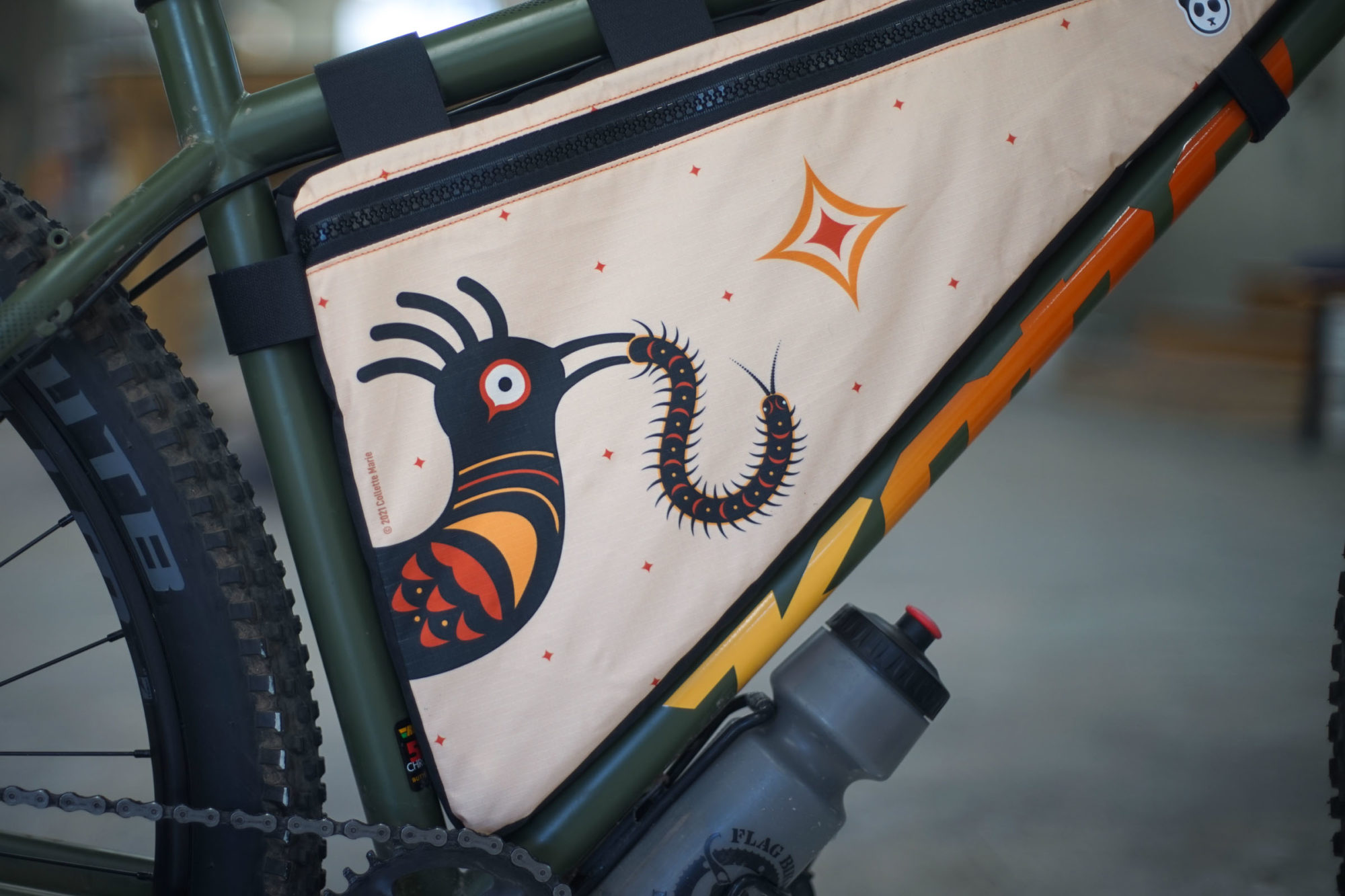 Rogue Panda x Nightbird Framebag Design - BIKEPACKING.com