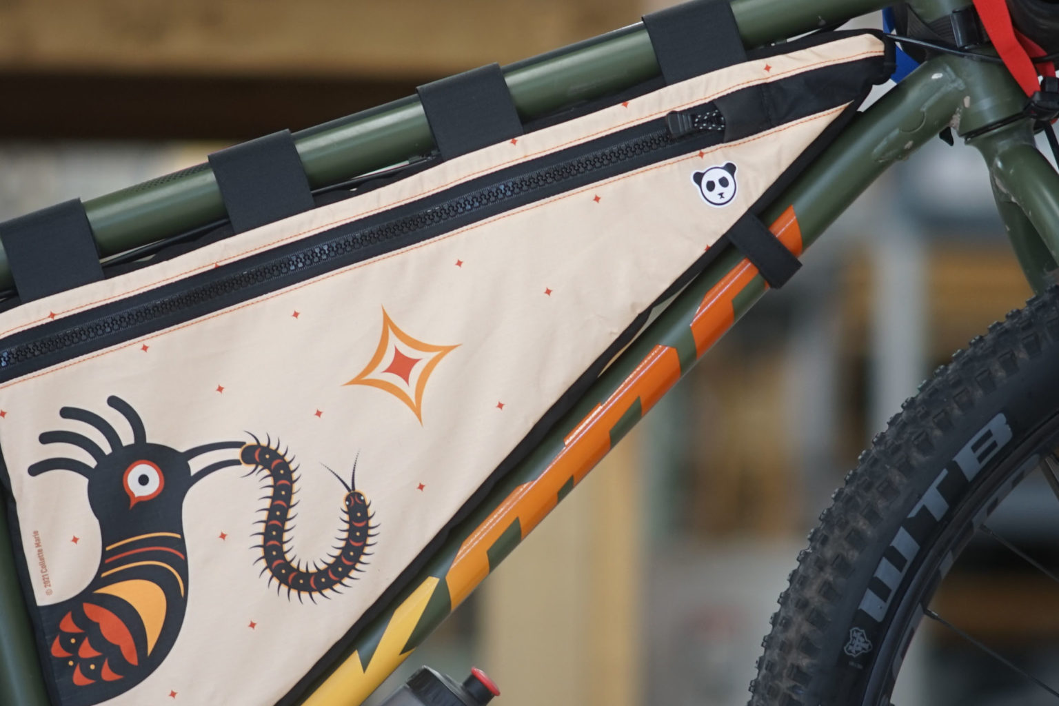 Rogue Panda x Nightbird Framebag Design - BIKEPACKING.com