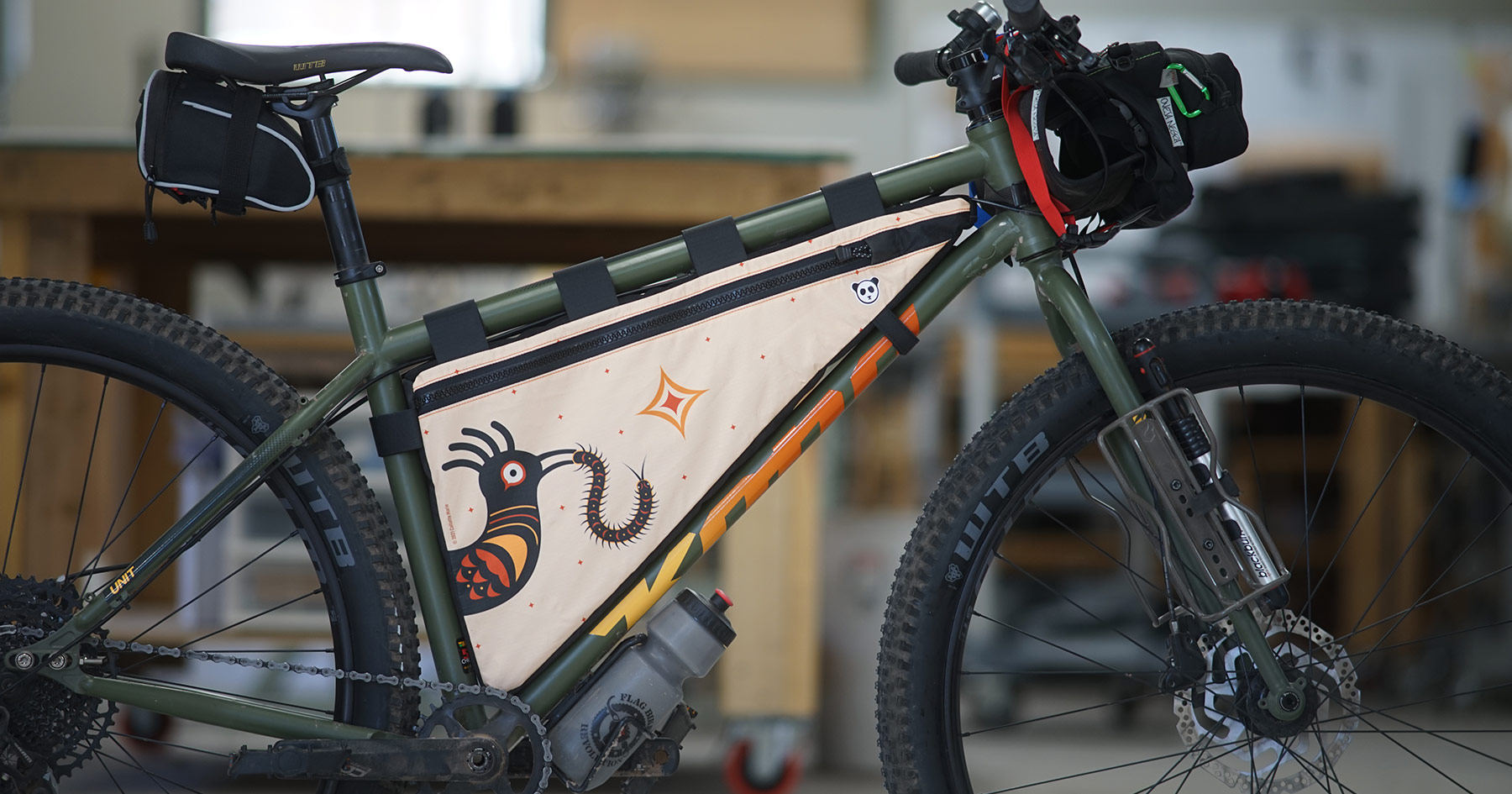 Rogue Panda x Nightbird Framebag Design - BIKEPACKING.com