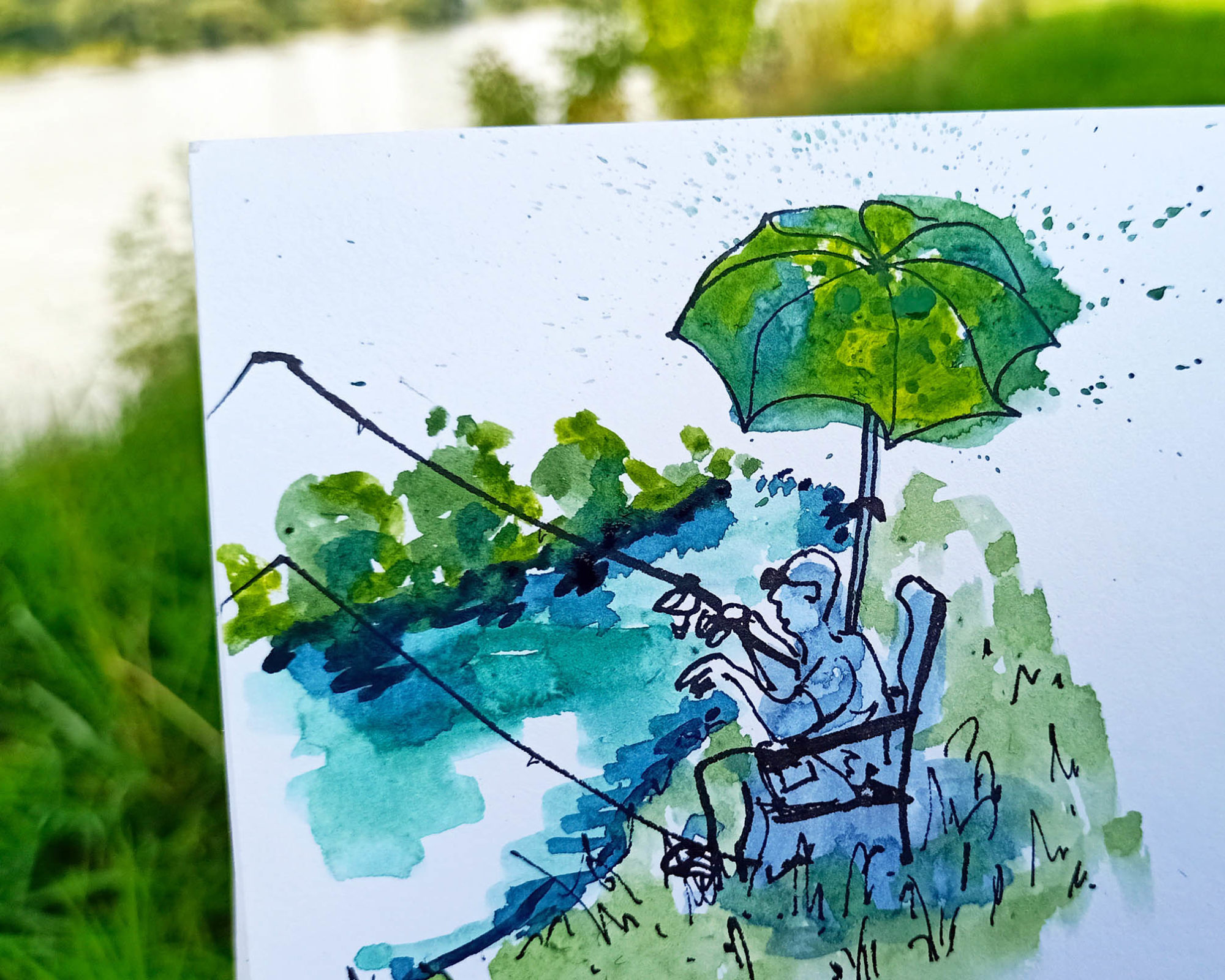 Rider's Lens: Bikesketching with Nuri Galbe - BIKEPACKING.com