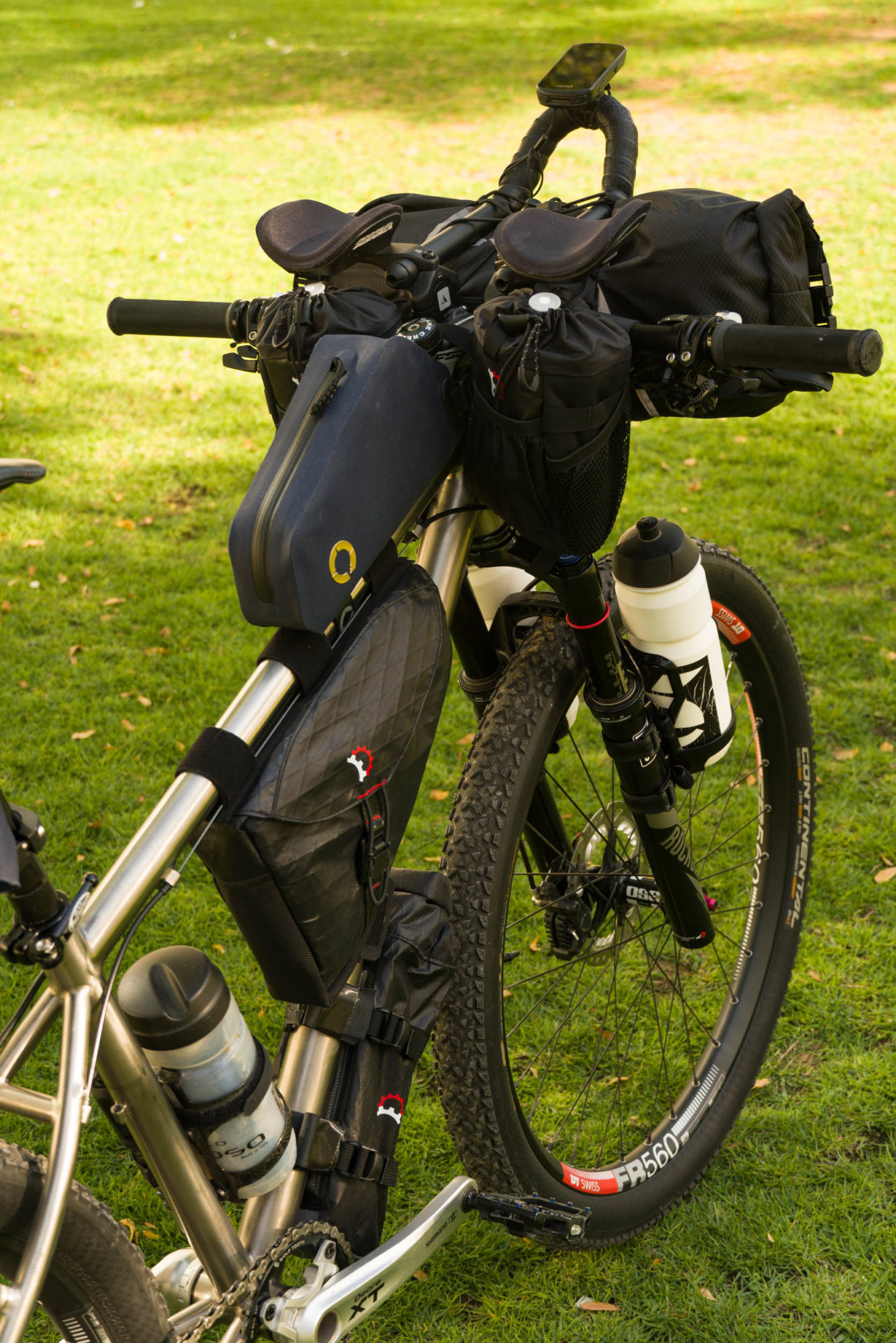 Reader's Rig: Jan's Hi-Light Titanium Hardtail - BIKEPACKING.com