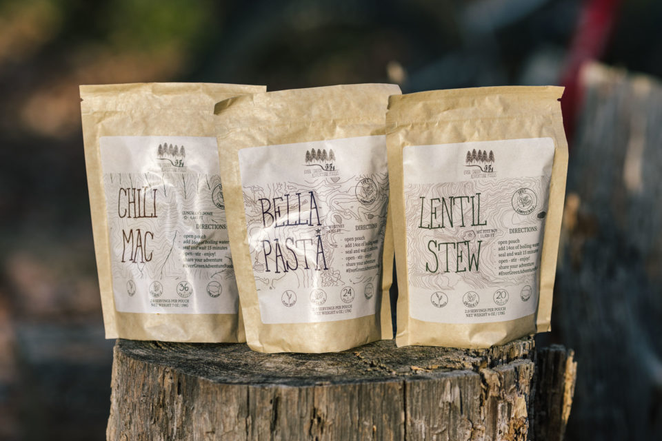 Bikepacking-friendly Camping Meals in Compostable Packaging ...