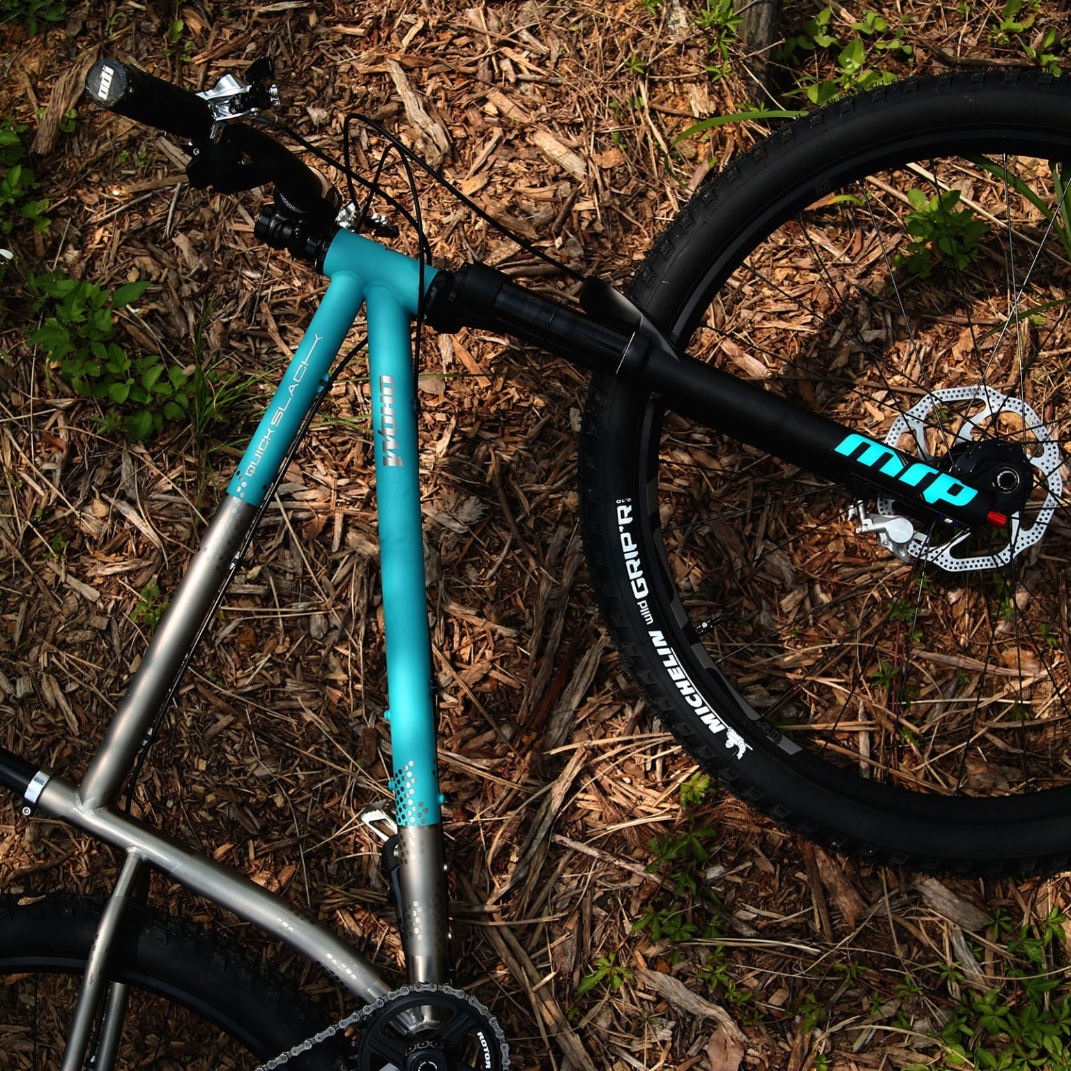 Check out the Woho Quickslack Titanium 29er Hardtail - BIKEPACKING.com