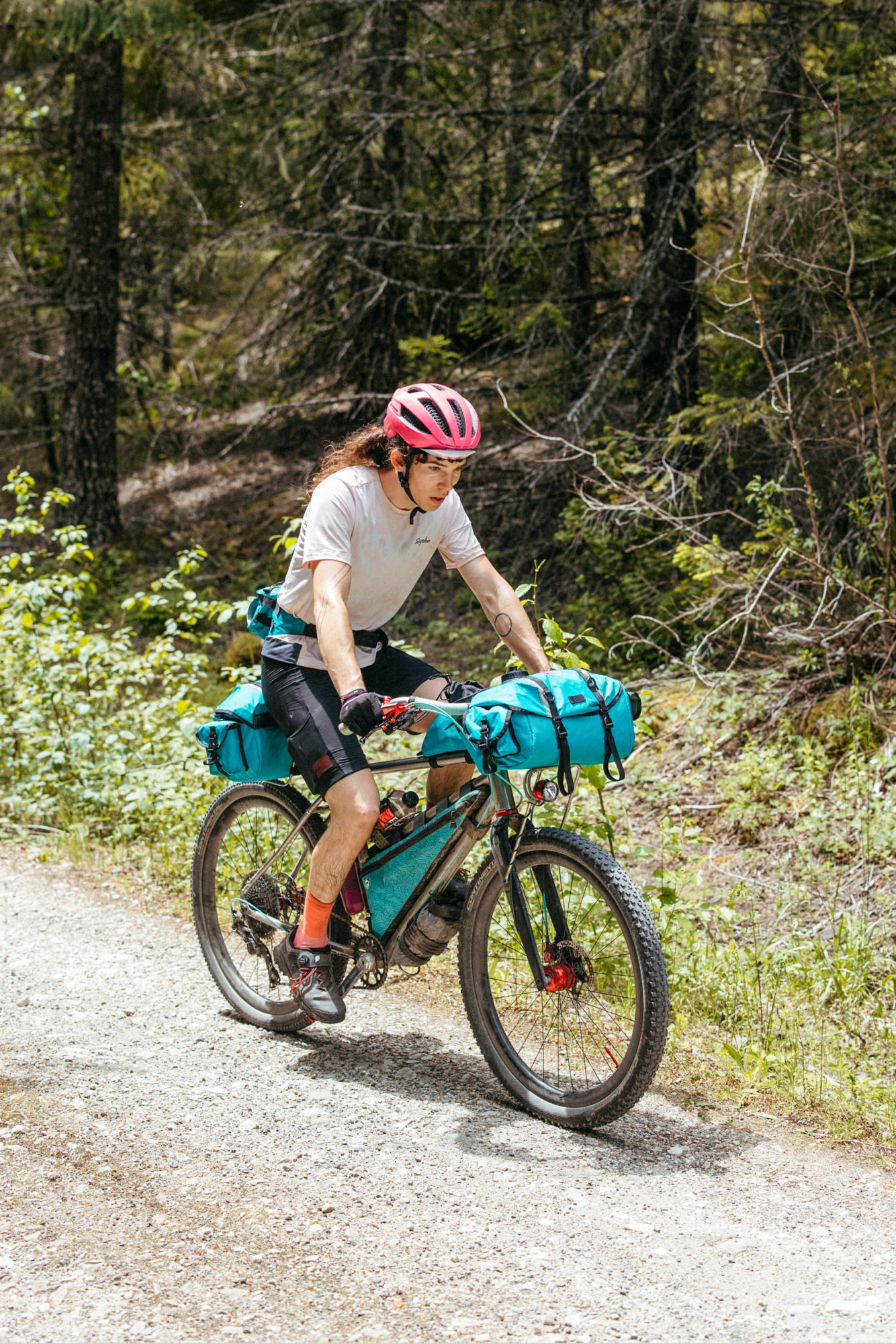 Reader's Rig: Eva's Custom Titanium Liberation Fabrication ATB - BIKEPACKING.com