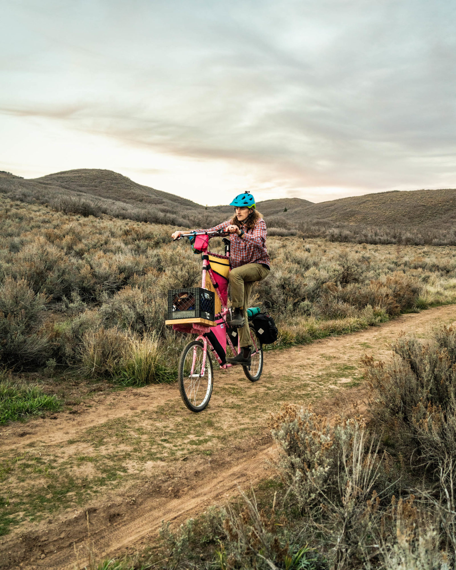 Fischer Olpin's Adventure Tall Bike and Fish-Ski Designs Bags ...