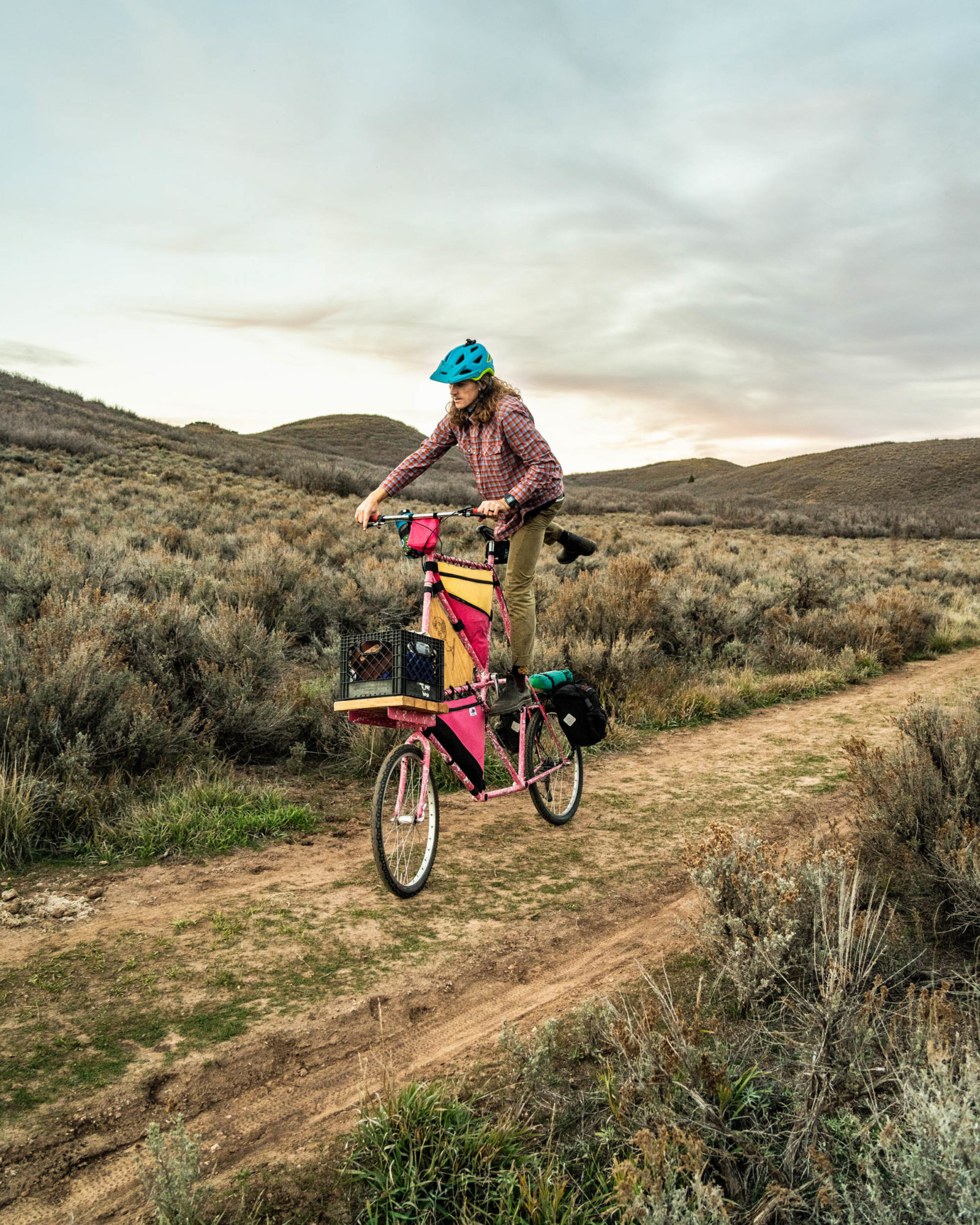 Fischer Olpin's Adventure Tall Bike and Fish-Ski Designs Bags ...