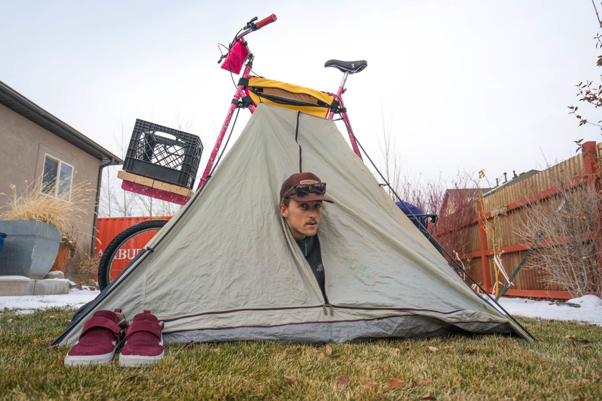 Fischer Olpin's Adventure Tall Bike and Fish-Ski Designs Bags ...