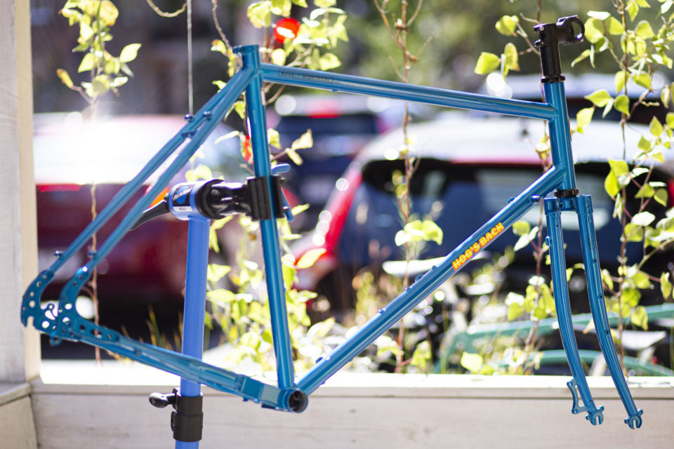 The Bassi Hog's Back now in Aqua and Sandy Beige - BIKEPACKING.com