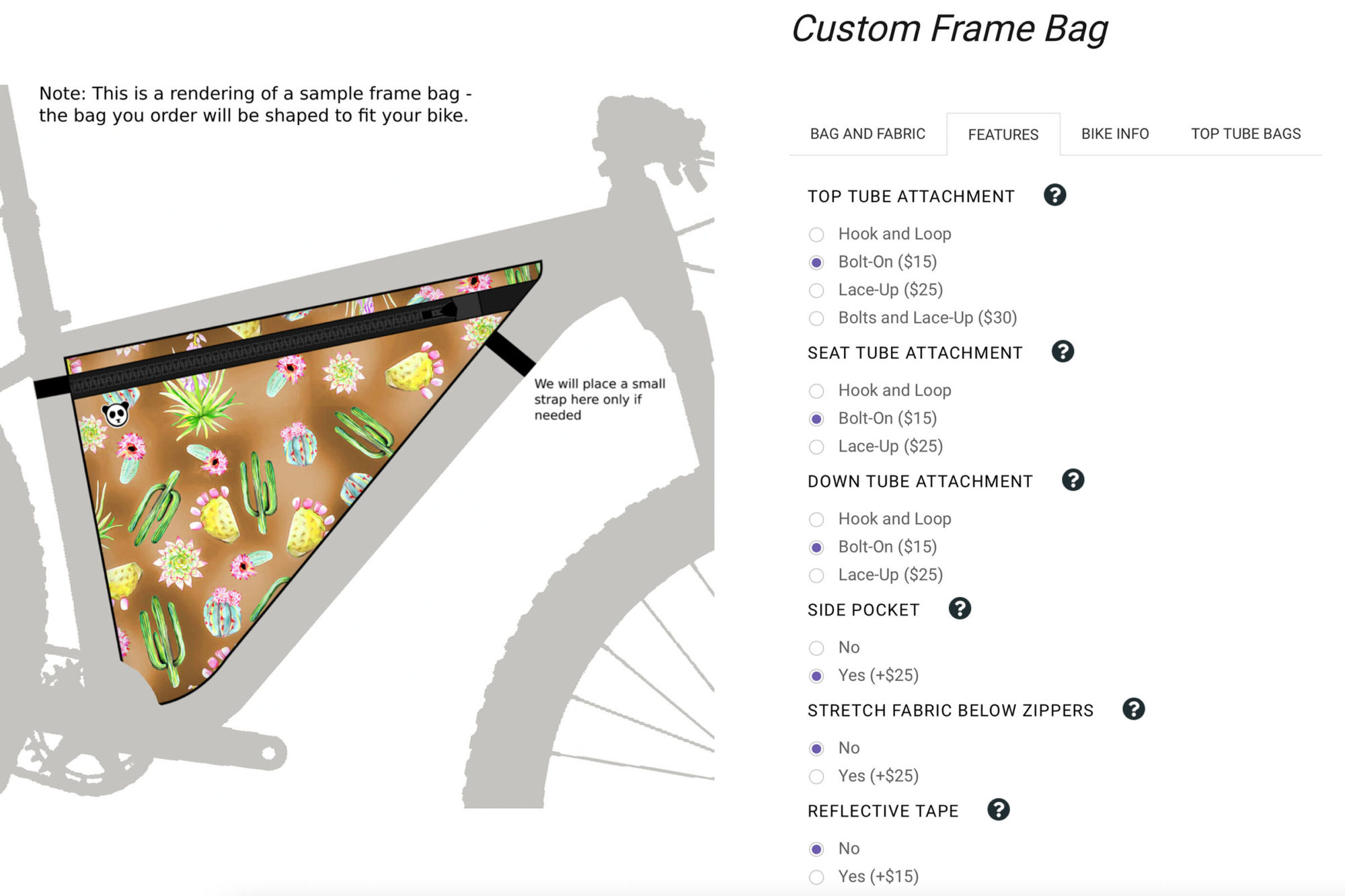 Rogue Panda's New Custom Frame Bag Visualizer - BIKEPACKING.com