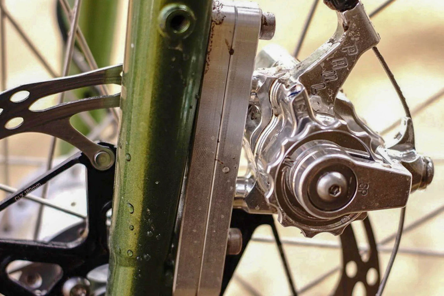 How to Fit 180mm Brake Rotors on Flat-Mount Frames/Forks - BIKEPACKING.com