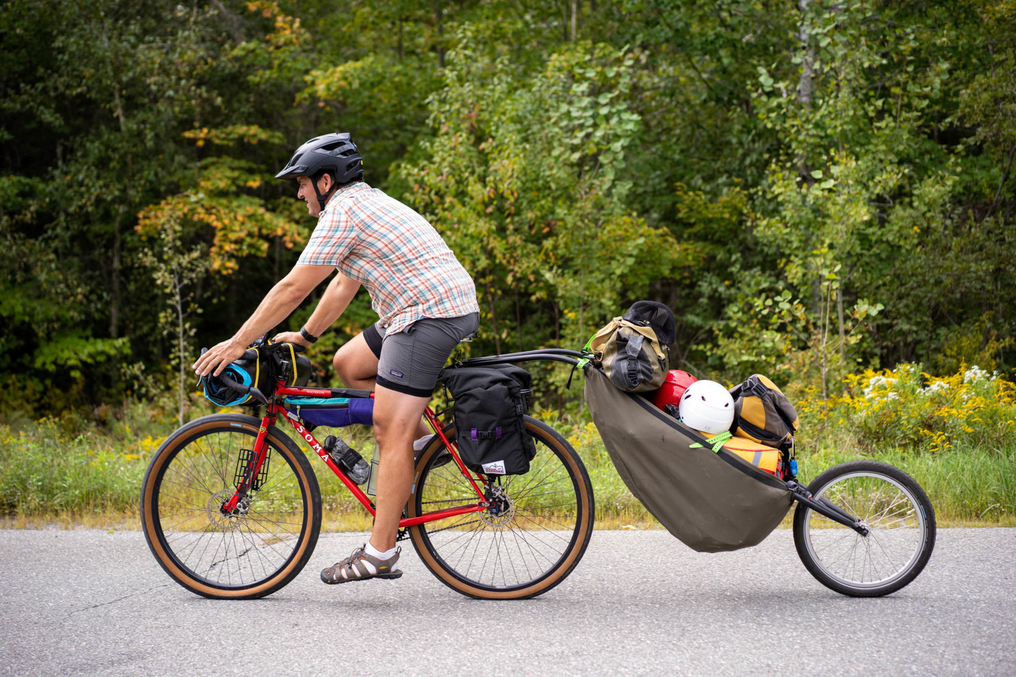Carfree Overnight Bikerafting Trip (Video) - BIKEPACKING.com