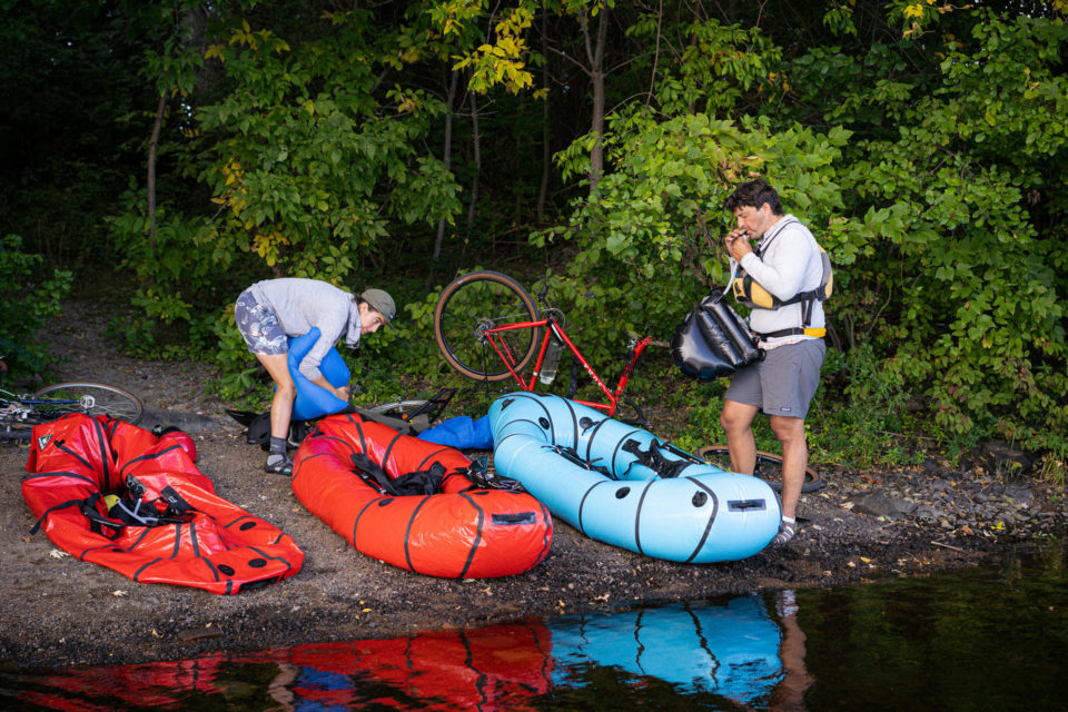 Carfree Overnight Bikerafting Trip (Video) - BIKEPACKING.com