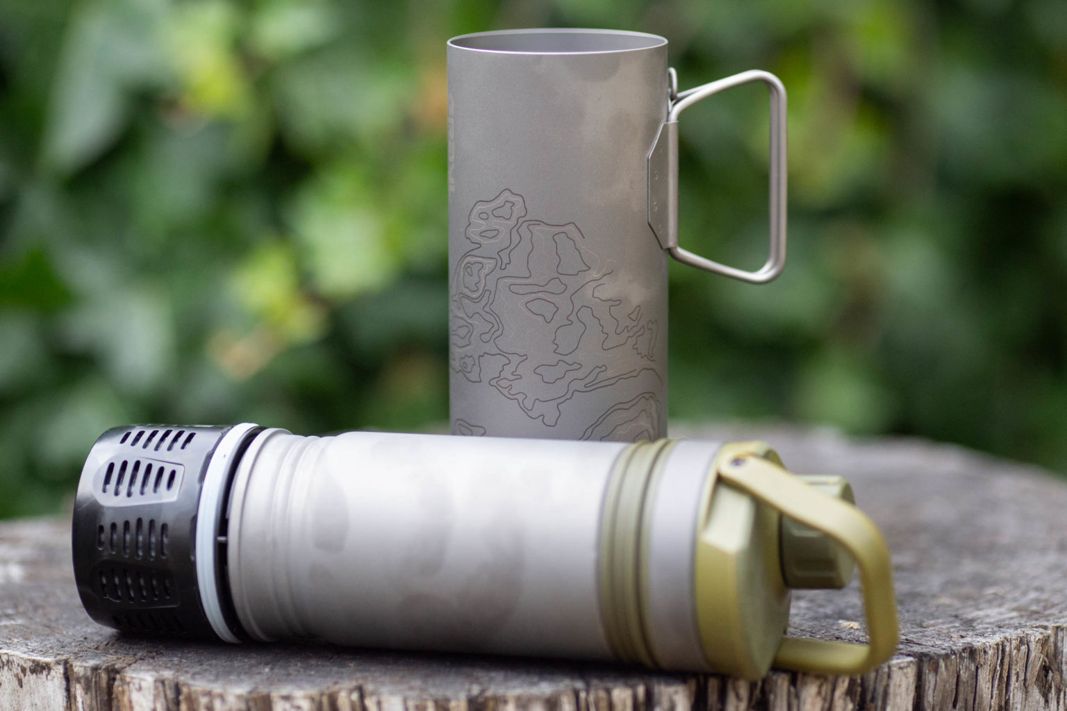 Grayl UltraPress Ti Water Filter Review - BIKEPACKING.com