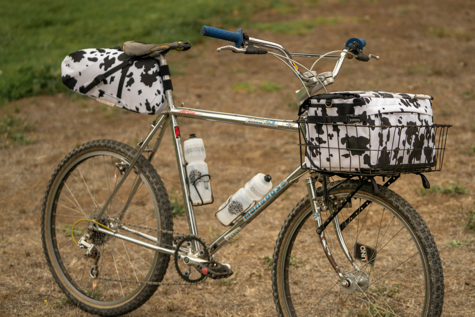 Outer Shell Cow Bags + Mongoose ATB - BIKEPACKING.com