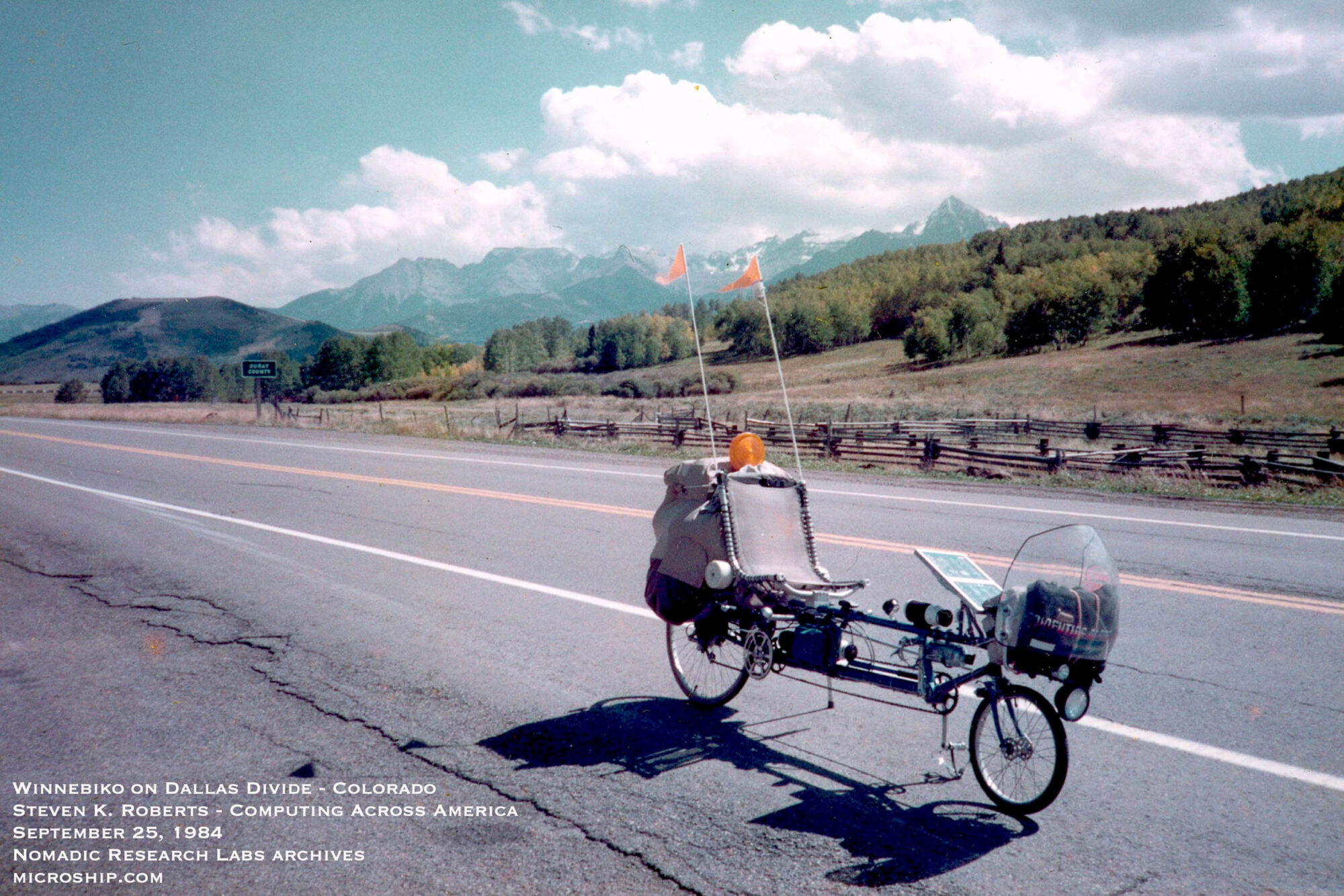 Steve Roberts: Computing Across America - BIKEPACKING.com