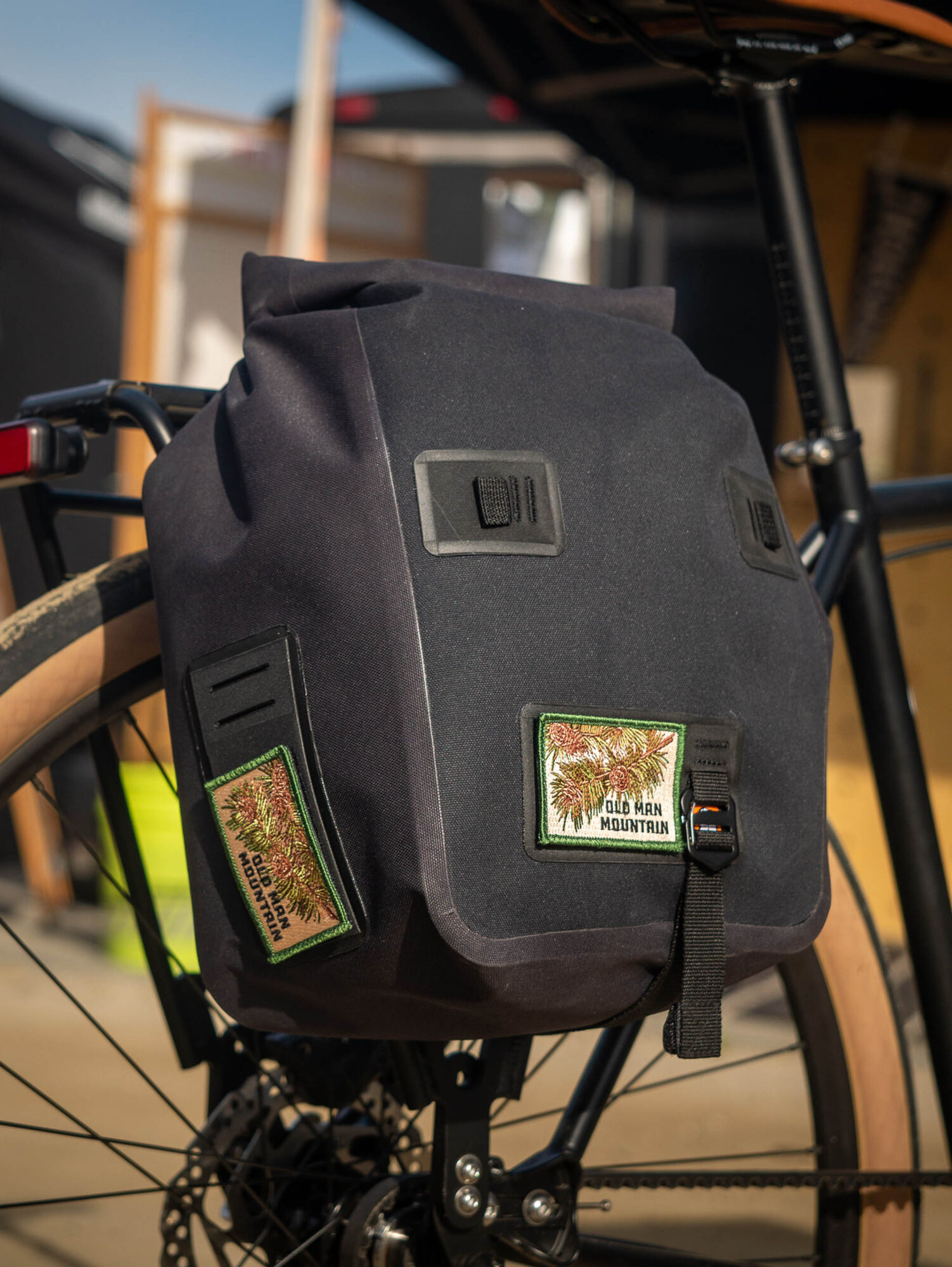 Old Man Mountain Ponderosa Panniers and Juniper Trunk - BIKEPACKING.com