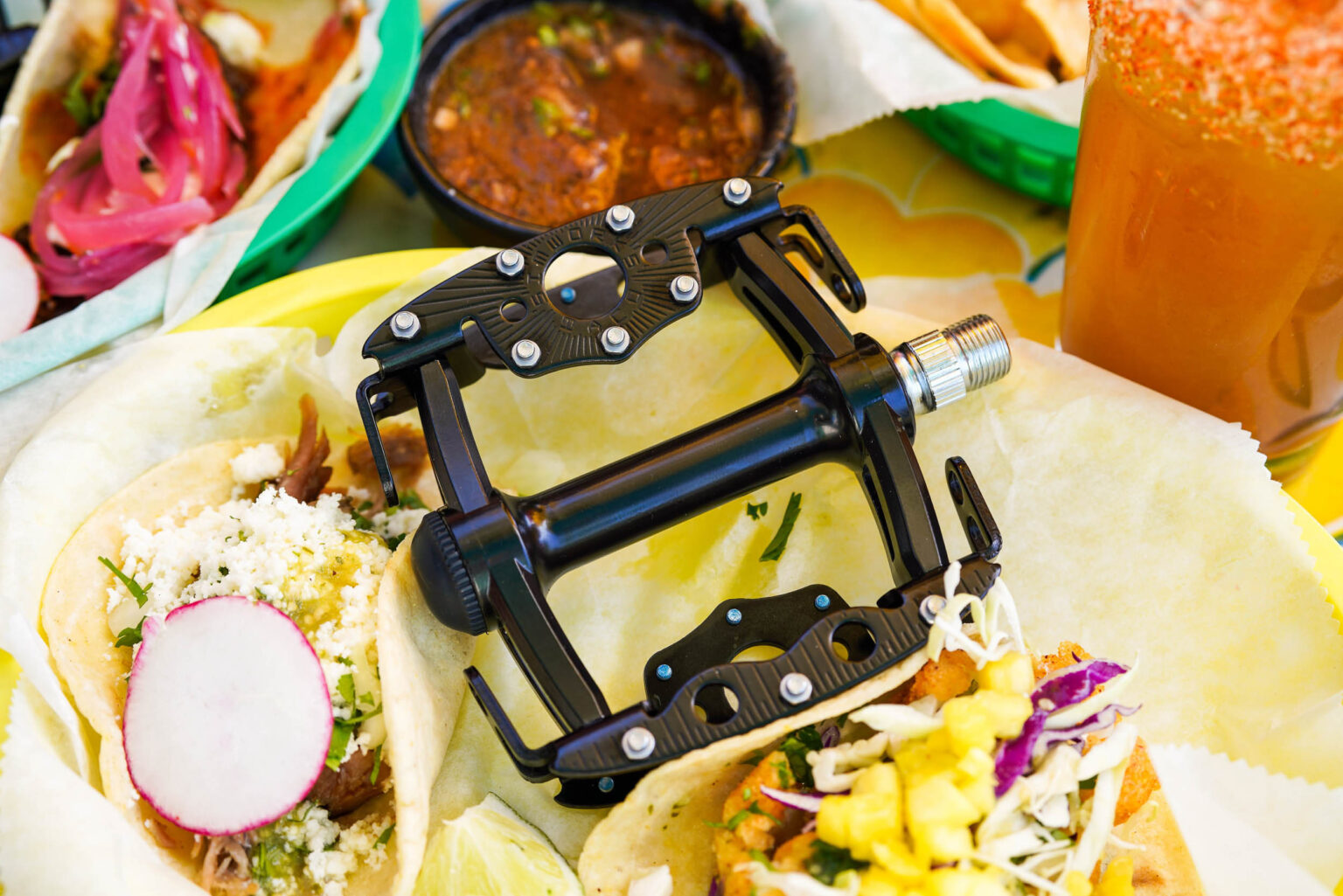 Pre-Orders Open for SimWorks Taco Pedals - BIKEPACKING.com