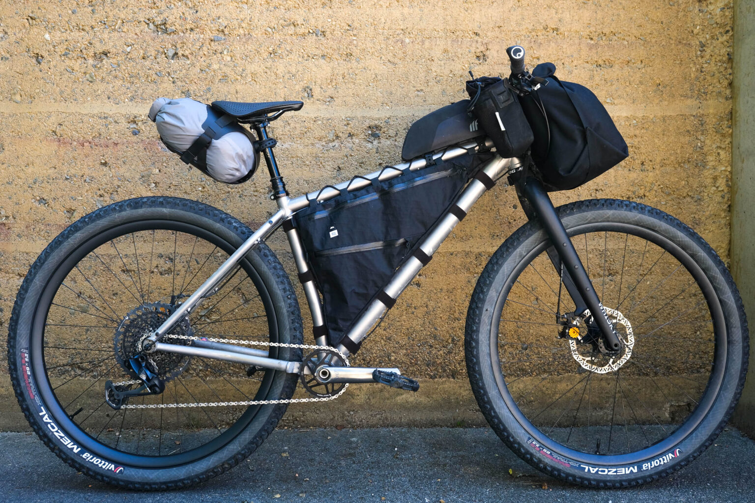 Reader's Rig: Simon's Custom Waltly Titanium - BIKEPACKING.com