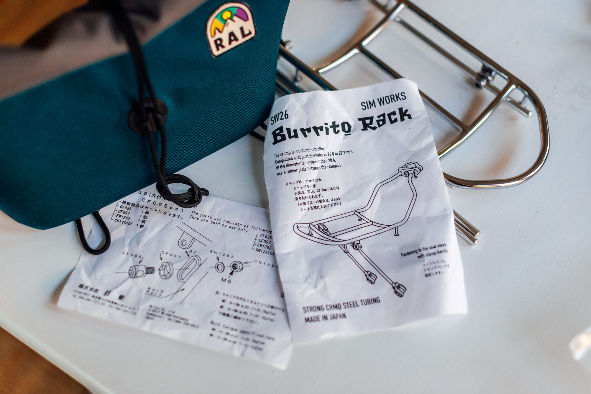 SimWorks Burrito Rack Review + RAL Bag - BIKEPACKING.com