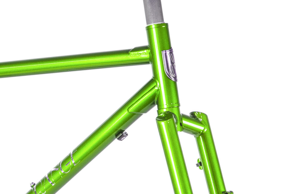 Metallic Moss Velo Orange Piolet - BIKEPACKING.com