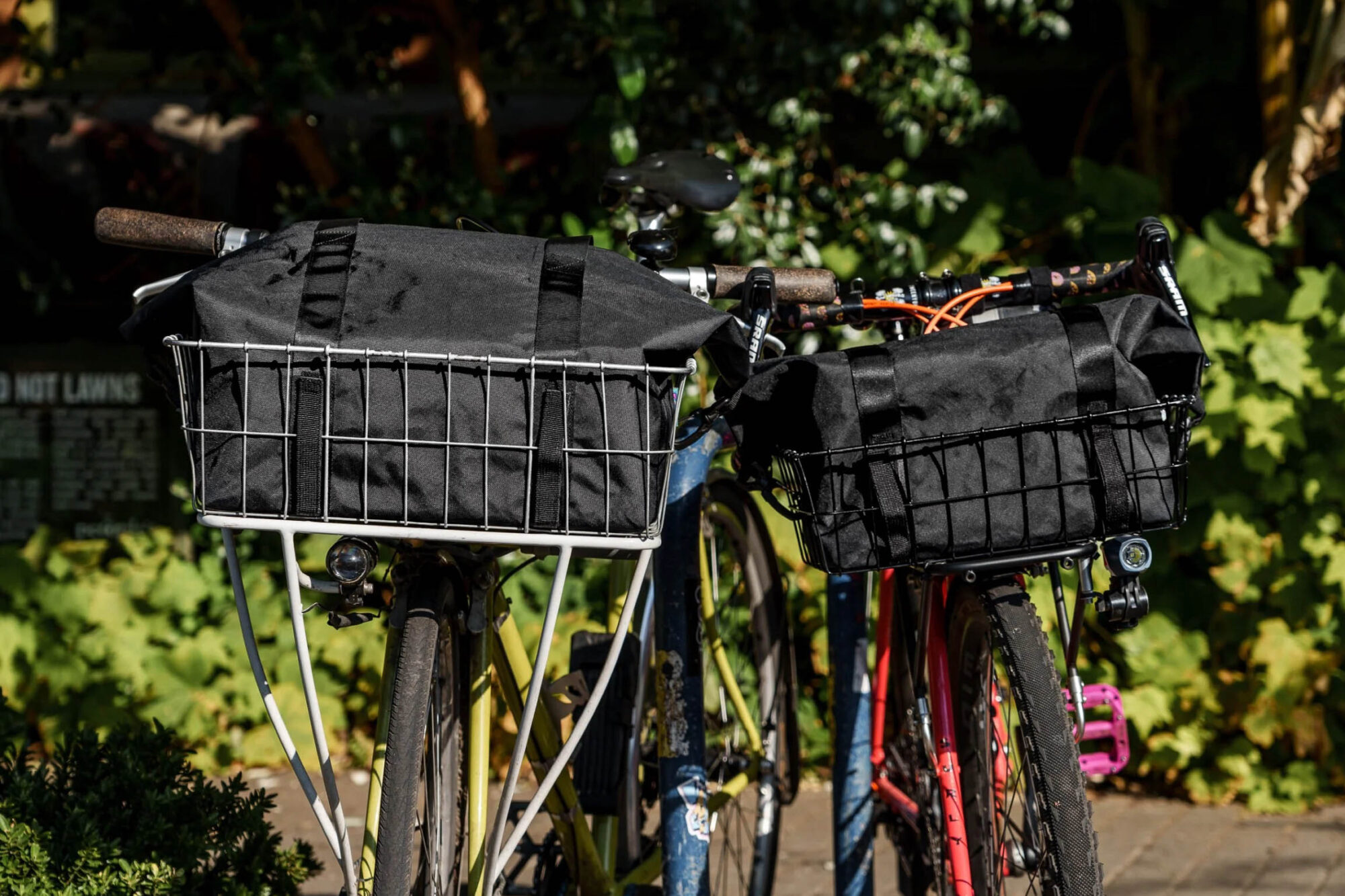 Check out the PDW Timber to Town ZigZag Basket + Matching Loot Bags - BIKEPACKING.com