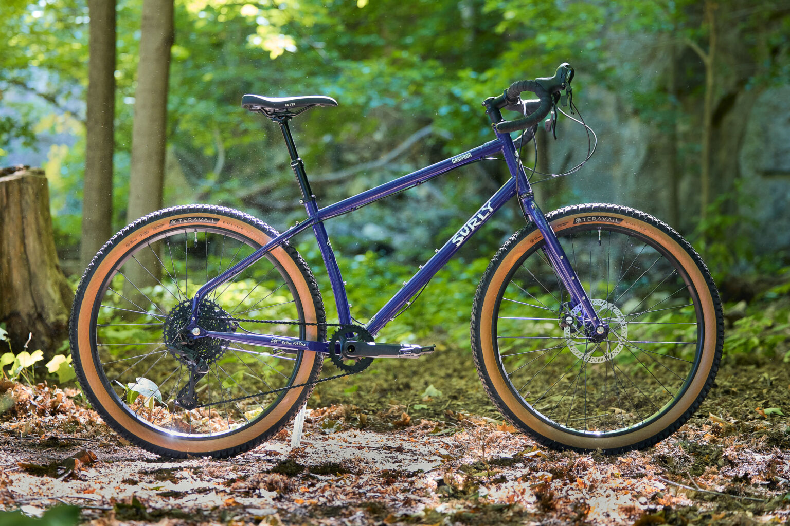 Surly Grappler Subterranean Homesick Blue - BIKEPACKING.com