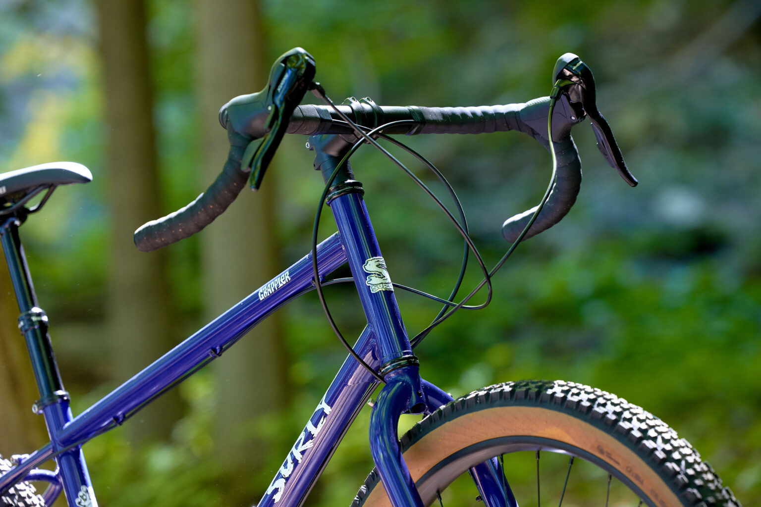 Surly Grappler Subterranean Homesick Blue - BIKEPACKING.com