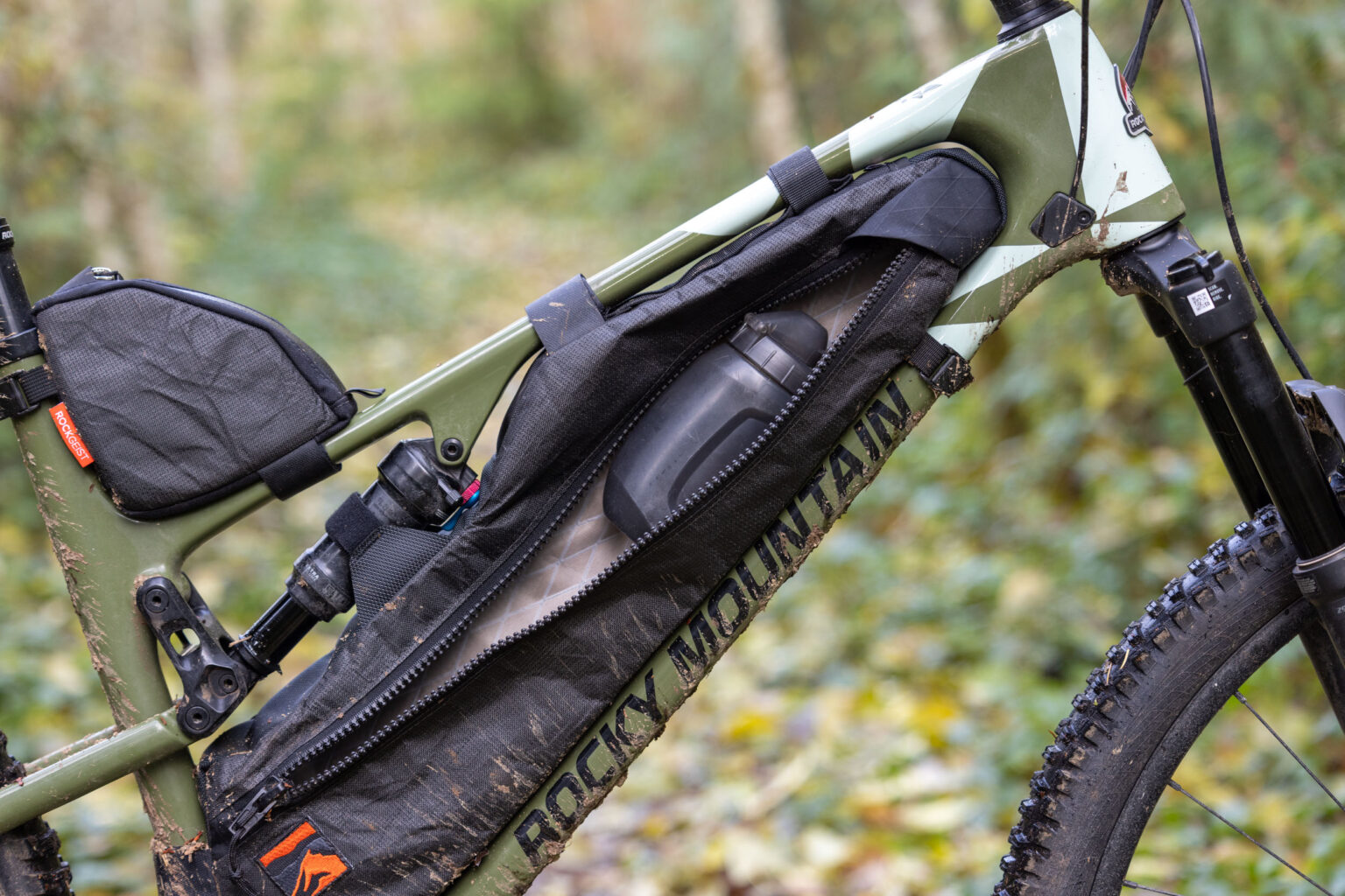 Fidlock Bottle in Frame Bag Hack - BIKEPACKING.com