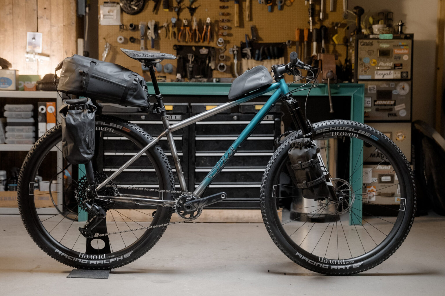 Sour Pasta Party Bike Build Video - BIKEPACKING.com