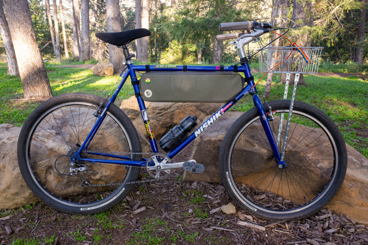 Reader's Rig: Kyle's Nishiki Cascade - BIKEPACKING.com