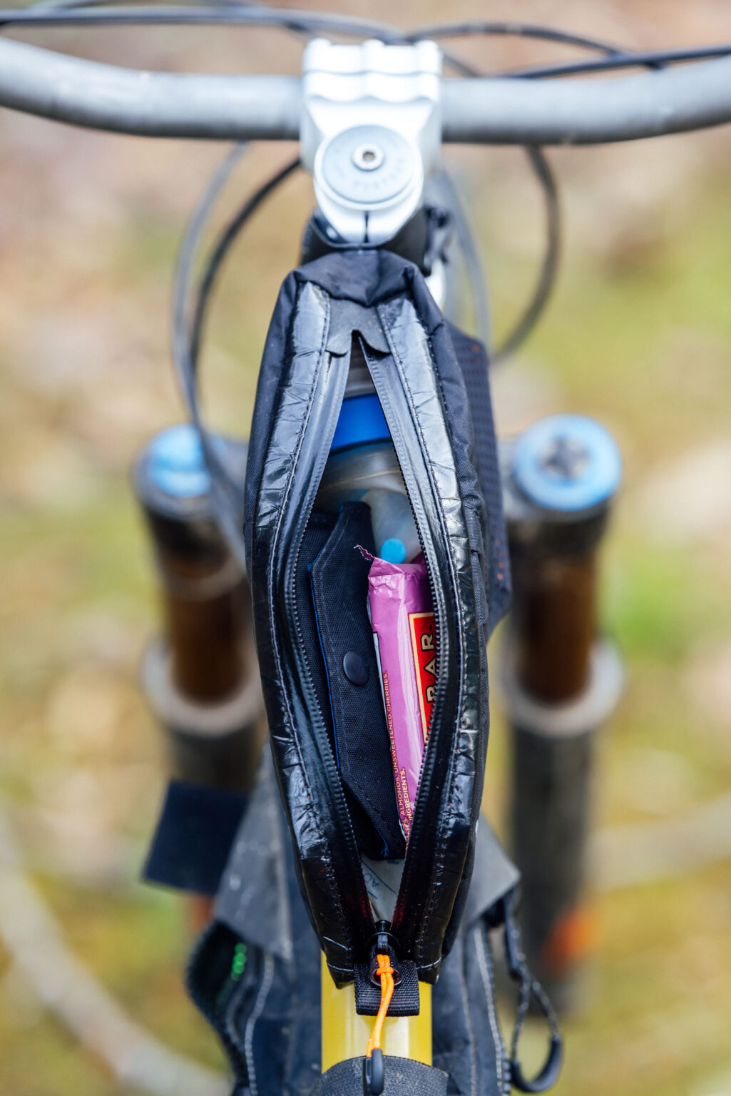 Restrap Race Top Tube Bag Review: Short and Sweet - BIKEPACKING.com