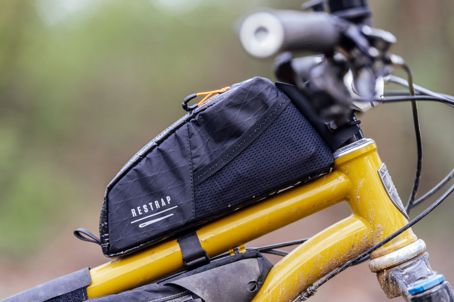 Restrap Race Top Tube Bag Review: Short and Sweet - BIKEPACKING.com