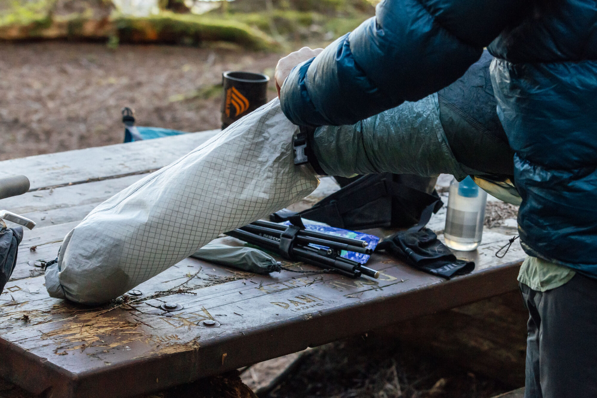 Dispersed Handlebar Roll Review: Two in One - BIKEPACKING.com
